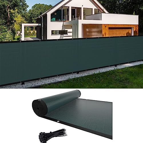 4ft x 50ft Privacy Fence Screen, Green Fence Covering Privacy with ...