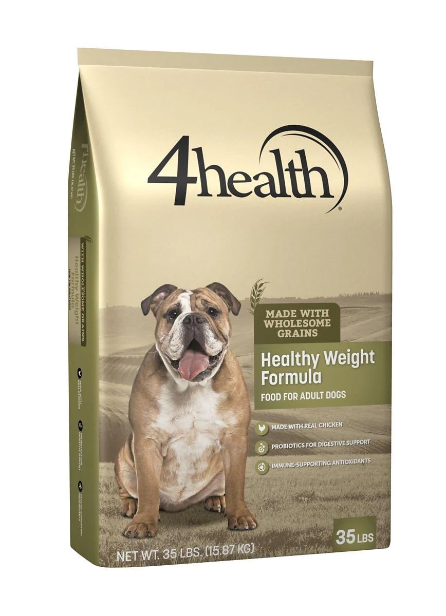4health Wholesome Grains Healthy Weight Chicken Formula Dog Food, 35 ...