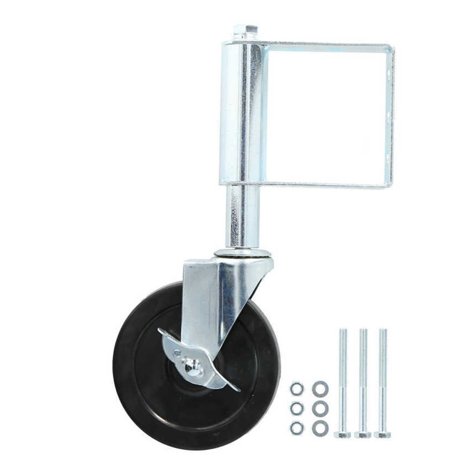 4in/5in Heavy Duty Gate Wheel Spring Loaded Caster Multi-Function ...