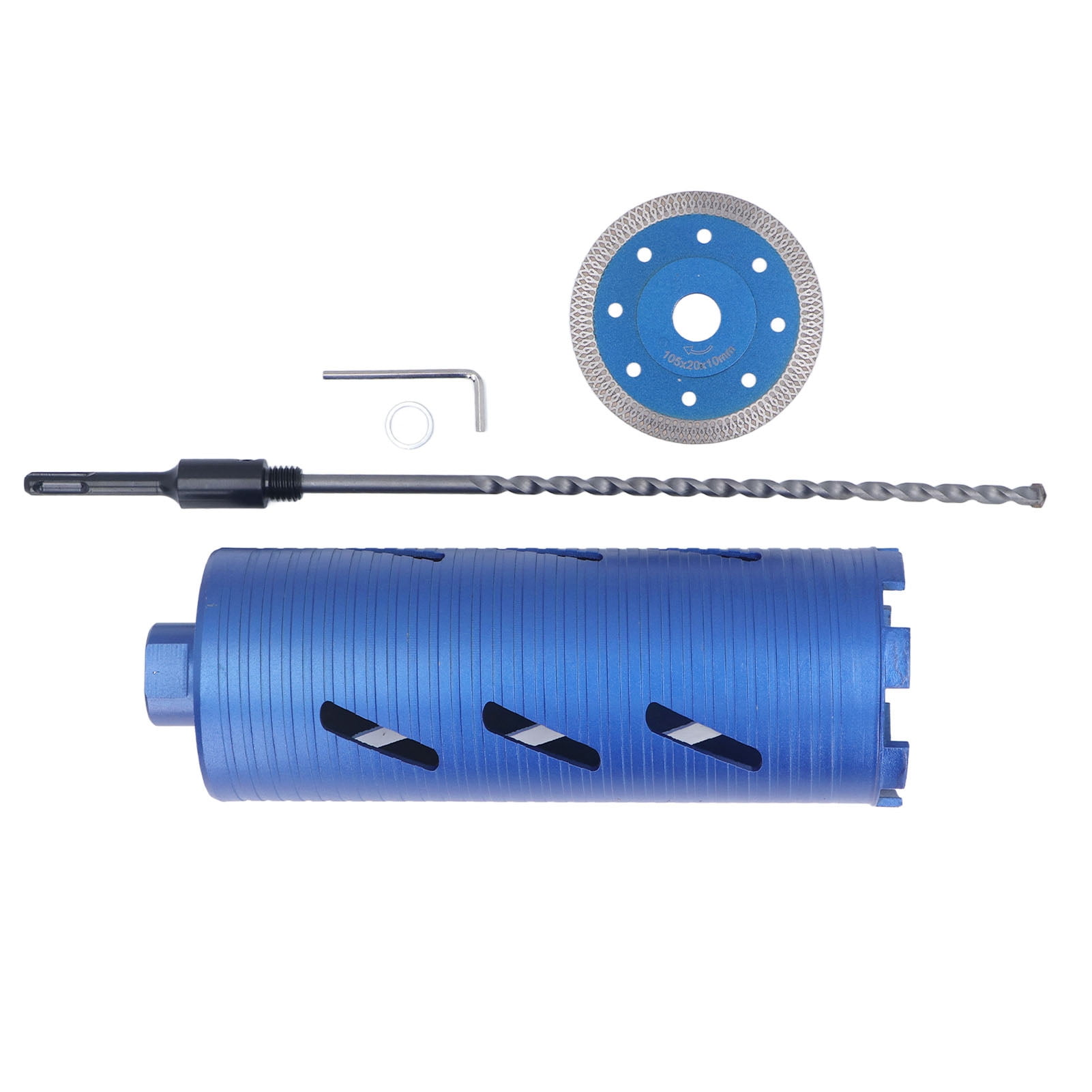 4in Diamond Drilling Bit with Positioning Drill Wet Dry Coring Bit for ...