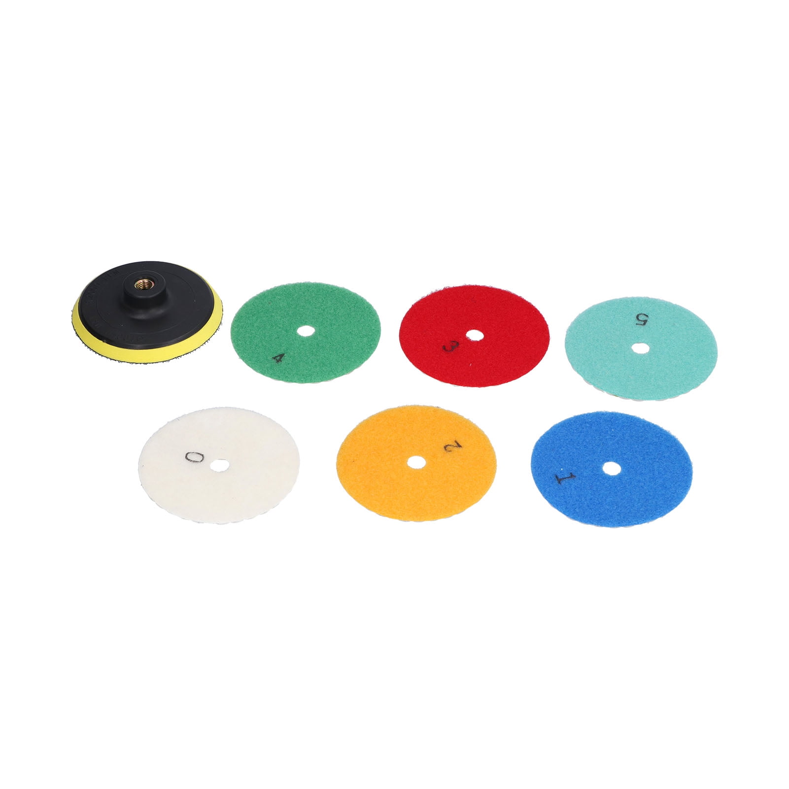 4in Diamond Polishing Pads 1Pc Backer Polish Kit for Granite Marble ...