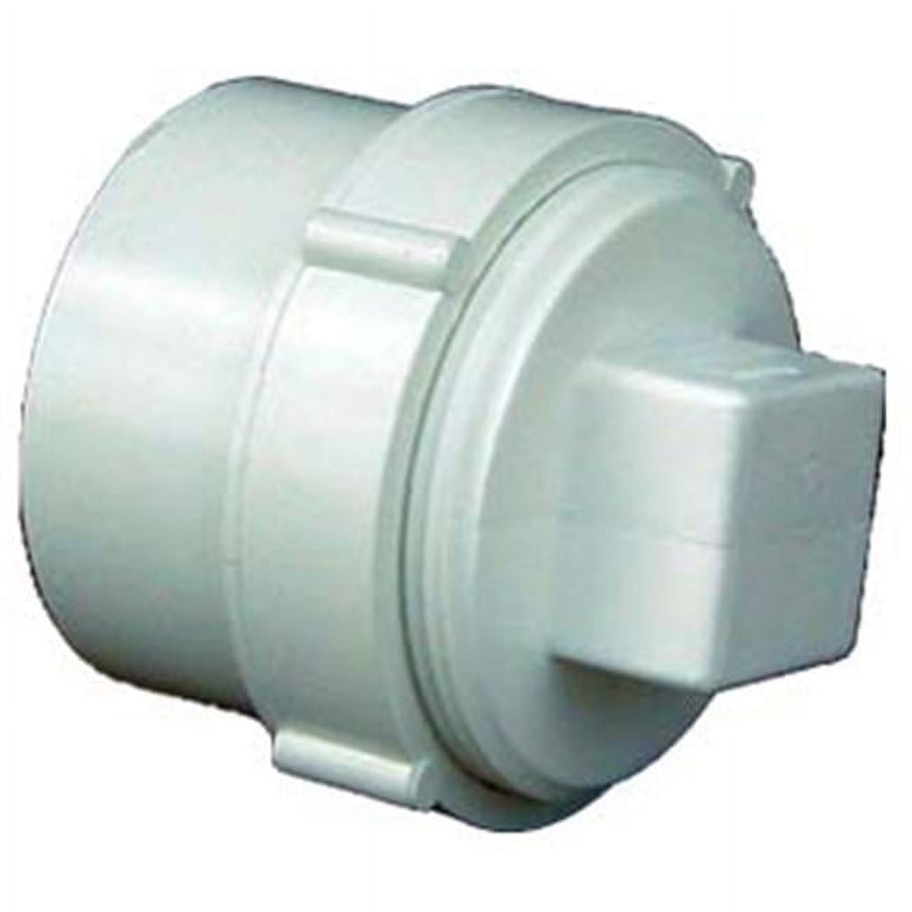 4in. Sch. 40 PVC-DWV Clean-Out Fitting With Threaded Plug - Walmart.com