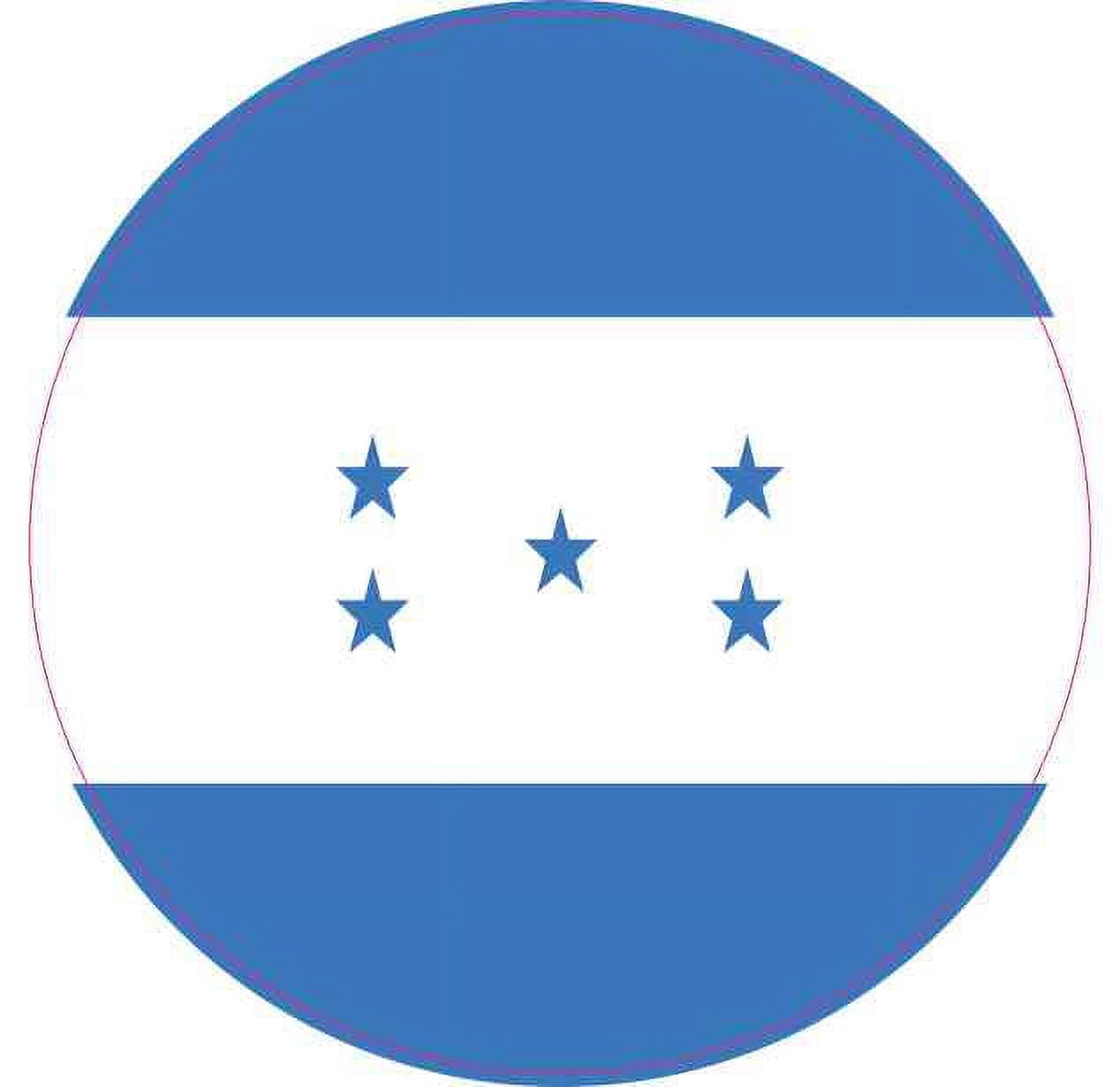 4in x 4in Honduras Flag Sticker Vinyl Car Truck Bumper Decal Cup ...