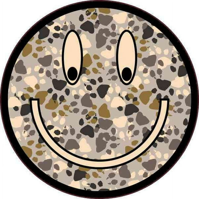 4in x 4in Paw Print Happy Face Sticker - Walmart.com 4in x 4in Paw Print Happy Face Sticker - Walmart.com
