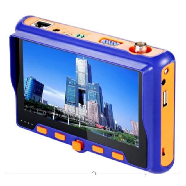 4in1 5" Tester Monitor 2MP CCTV Camera PTZ Test TVI CVI AHD VGA CVBS ...