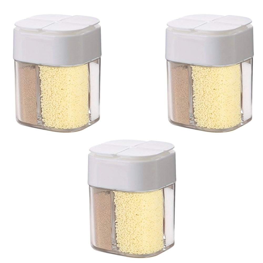 4in1 Camping Seasoning Shaker Multi-Purpose Spice Jar with Lid 4 ...