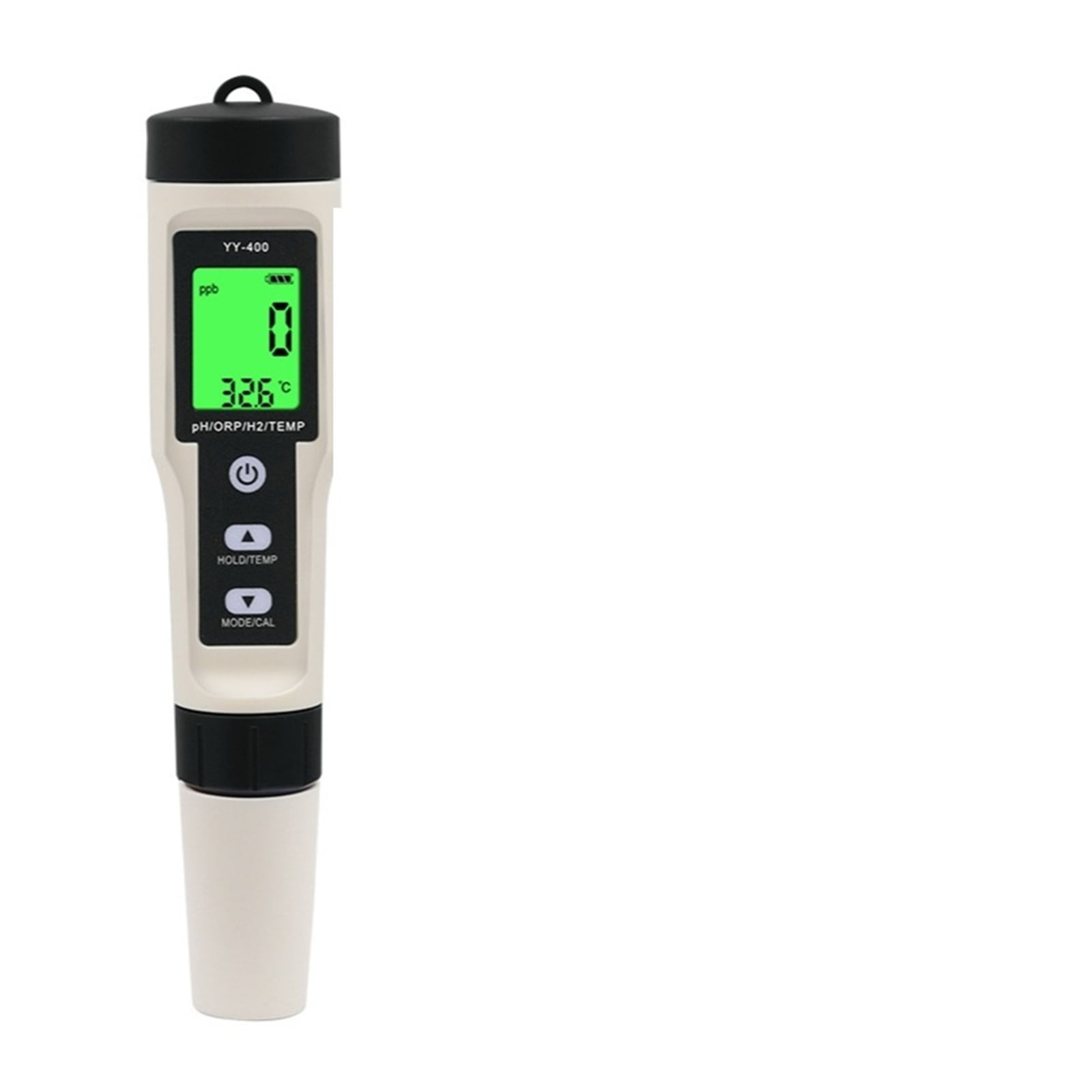 4in1 Digital PH Meter PH/ORP/H2/TEMP Meter Backlight 0-14pH Measurement ...