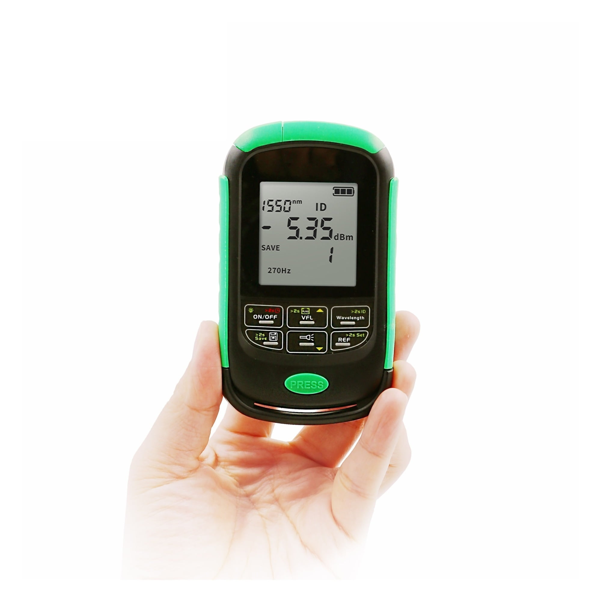 4in1 Li-Lion Battery Optical Power Meter Visual Fault Locator Network ...