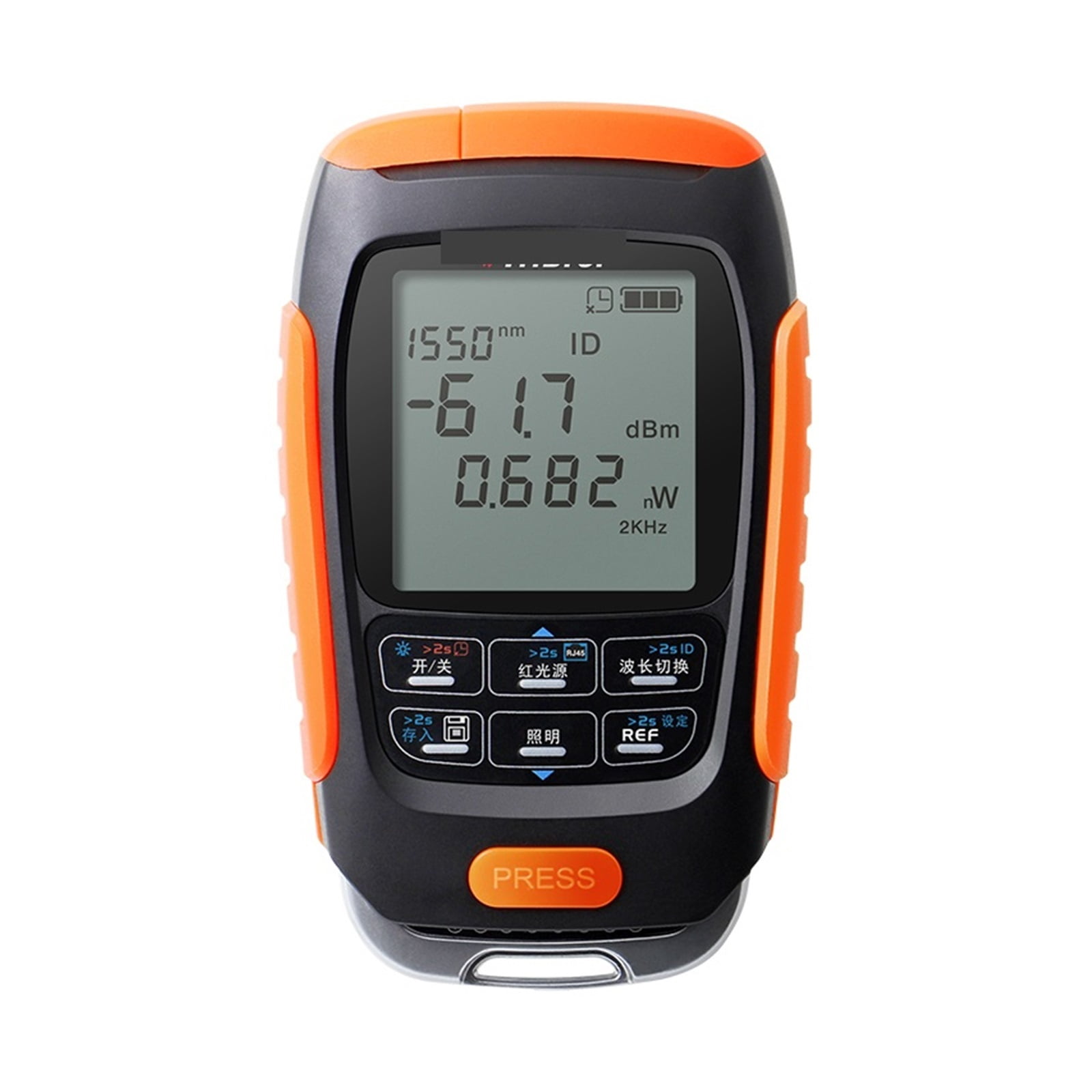 4in1 Li-lion Battery Optical Power Meter,Visual Fault Locator,Network ...