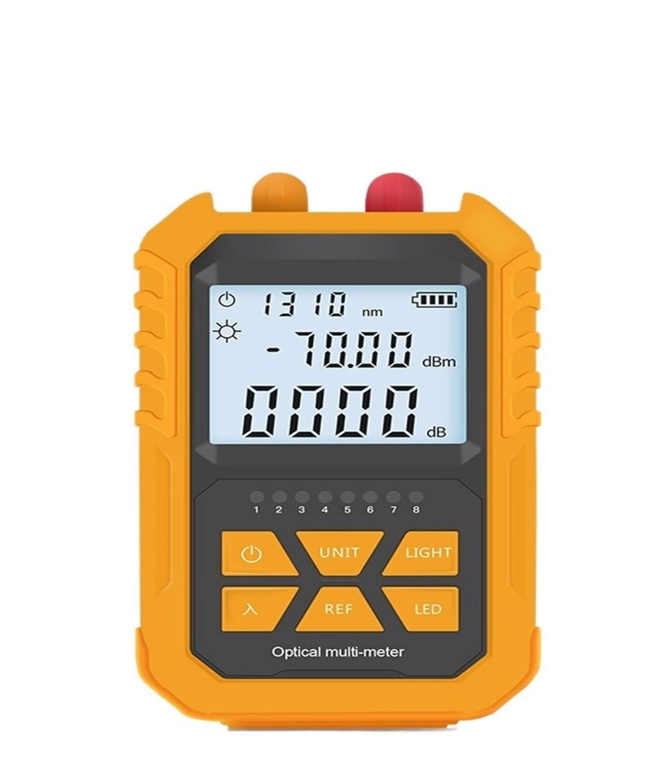 4in1 Optical Power Meter Visual Fault Locator,15KM Light Pen LED ...