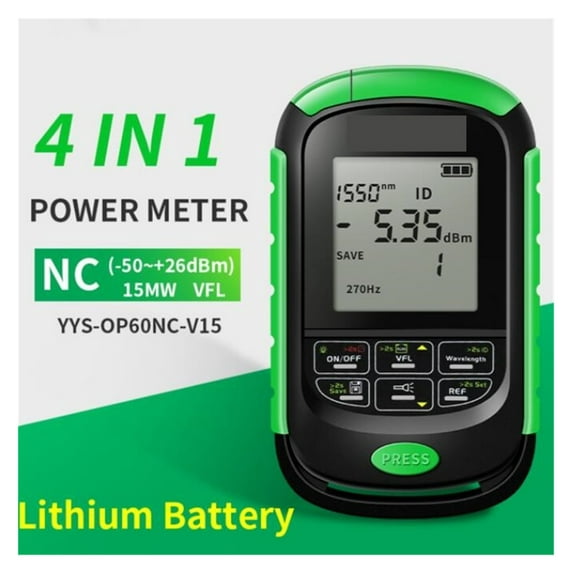 4in1 Optical Power Meter Visual Fault Locator Network Cable Test OPM ...