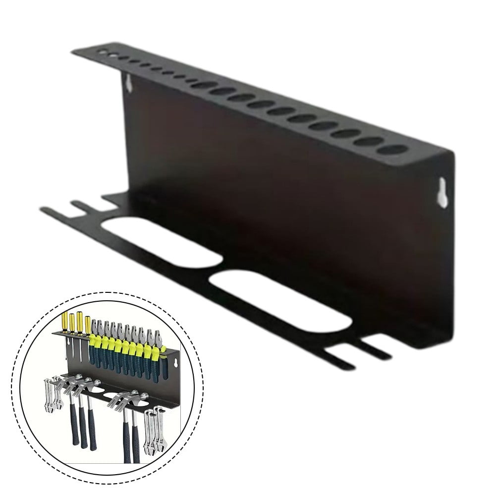 4In1 Wall-Mounted Tool Storage Rack for Screwdrivers Hammers Pliers ...