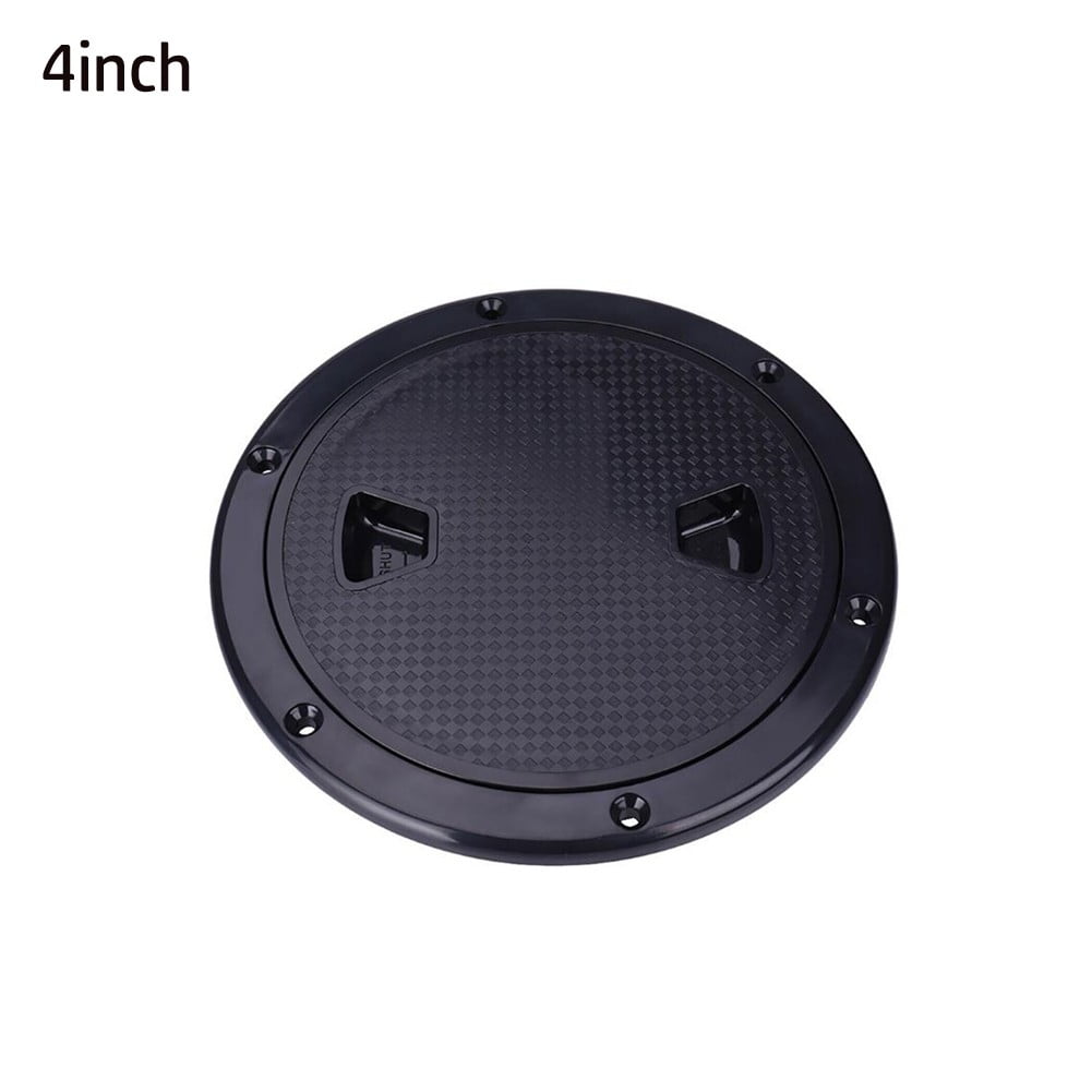 4Inch Marine Screw Out Deck Plate Inspection Hatch Plastic Access Boat ...
