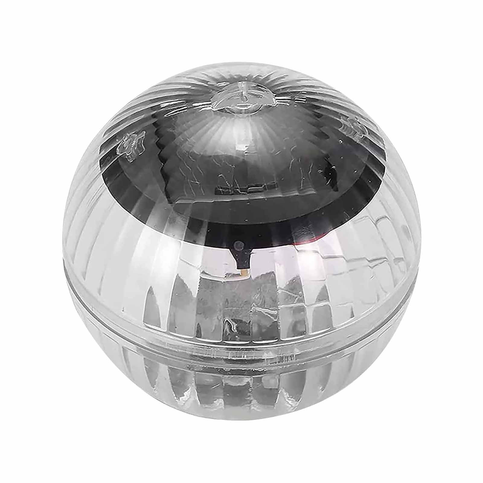 4inch Solar Powered Floating Ball Pond Light, Outdoor Pool Ball Lamp 7 ...