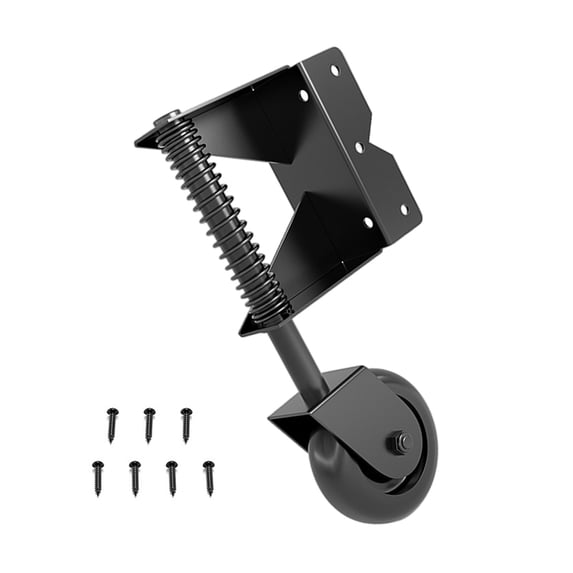 4inch Spring Loaded Gate Caster Fence Door Roller Slider Adjustable ...