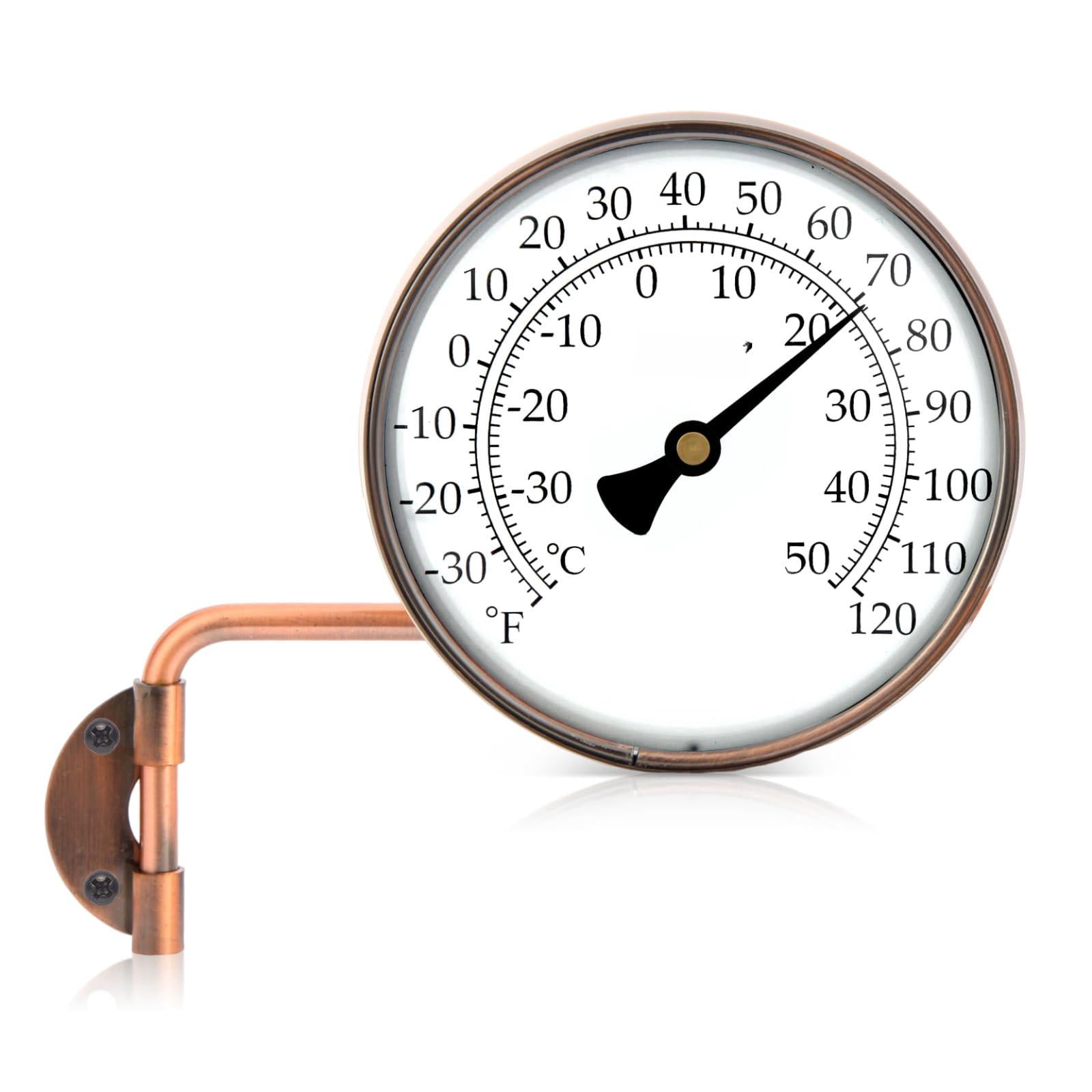 4inch Thermometer Analog Temperature Gauge For Patio Window Greenhouse ...