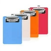 KEENJORIKA Plastic Clipboard, 4 Pack Assorted Colors Office Clipboard ...