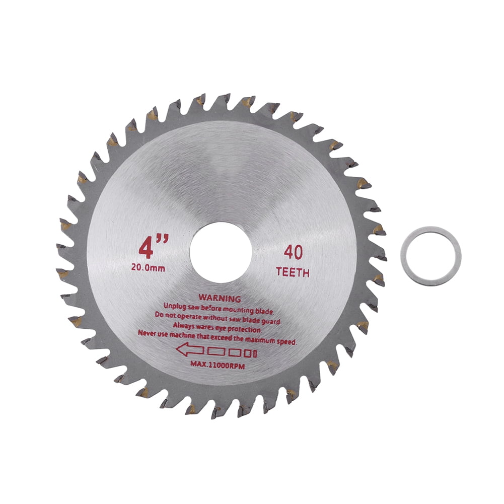 4inches 40T Teeth Cemented Carbide Circular Saw Blade Wood Cutting Tool ...