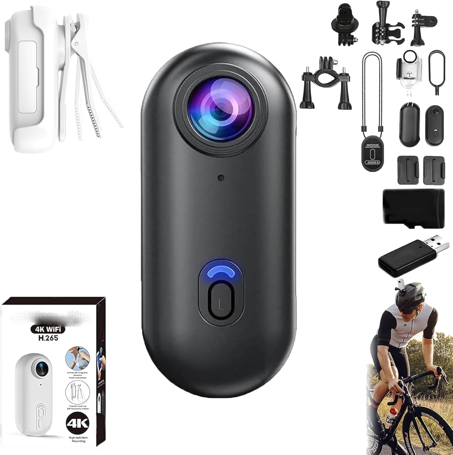 4k/1080p Sports Cam,Sports Action Camera with 4k Resolution,Have ...