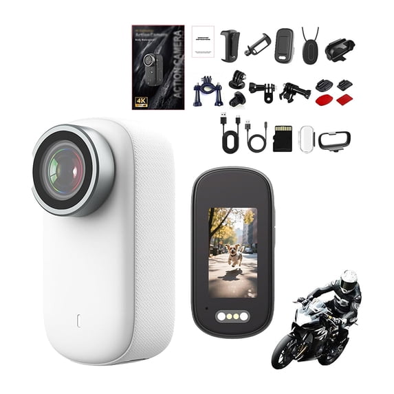 4k HD Mini Thumb Action Camera, Ultra Wide Angle Waterproof Wearable ...