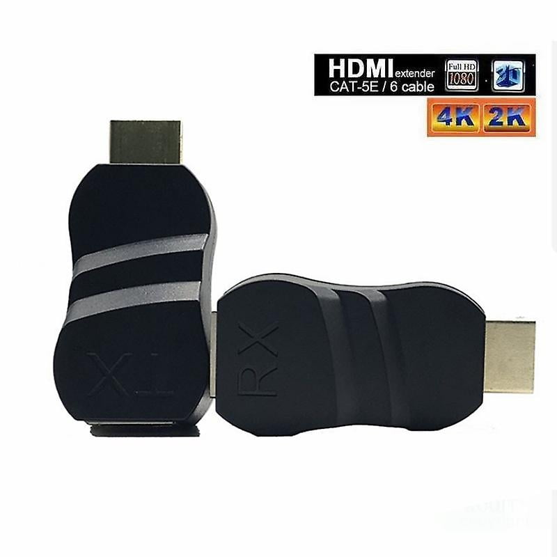 4k Hdmi Extender Hdmi Extension Up To 30m Over Cat5e / 6 Utp Lan ...