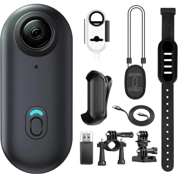 4k Pro Mini Body Camera Wearable, 4k Hd Thumb Action Camera with Clip ...