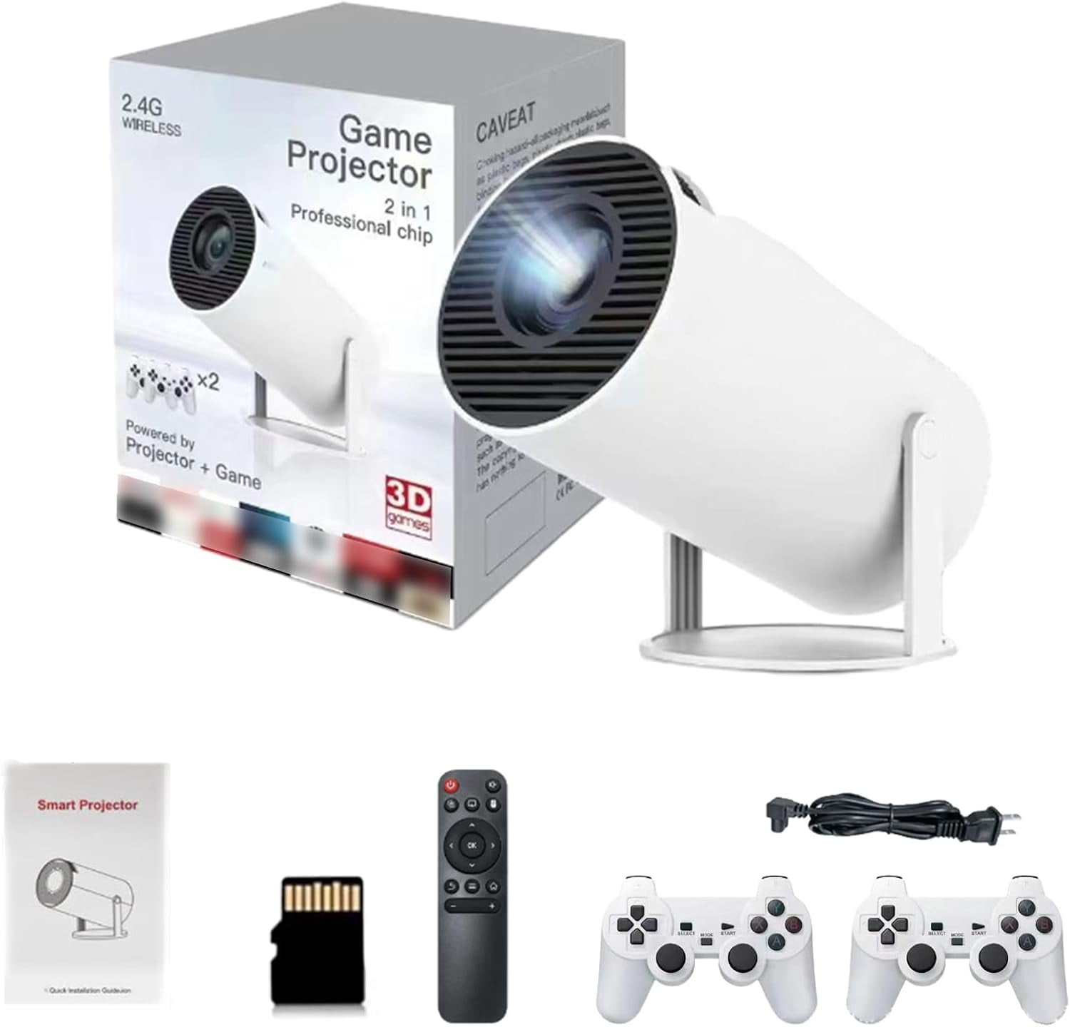 4k Smart Movie Projector, Arcade Vision, M300 Max Game Projector, Game ...