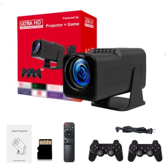 4k Smart Movie Projector, M300 Max Game Projector, Game Projector with ...