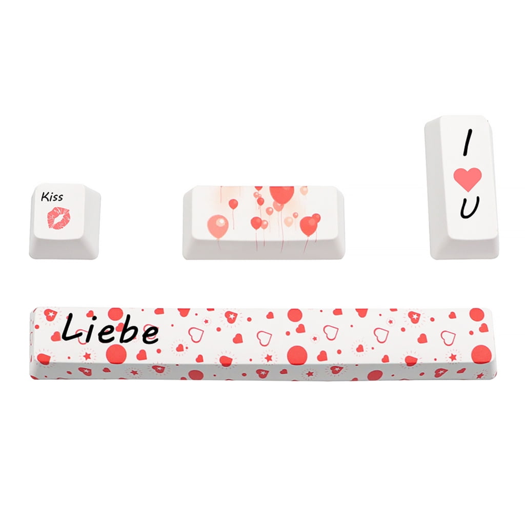 4key Mechanical Keyboard Keycaps ESC 2.25U 2U Enter 6.25u Spacebar PBT ...