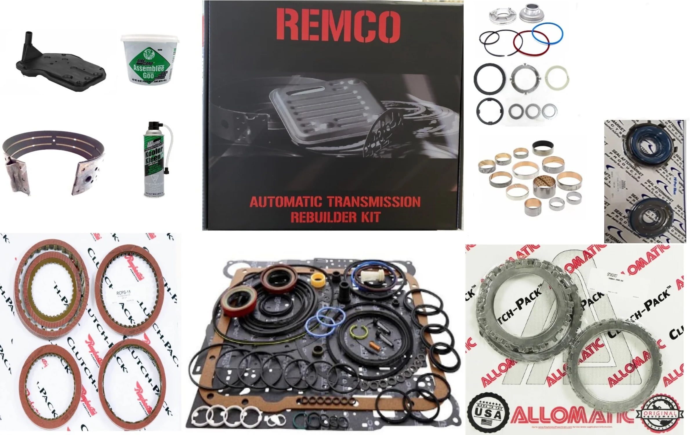 4l65e 4l60e (04-up) transmission rebuilt kit deluxe kit performance ...