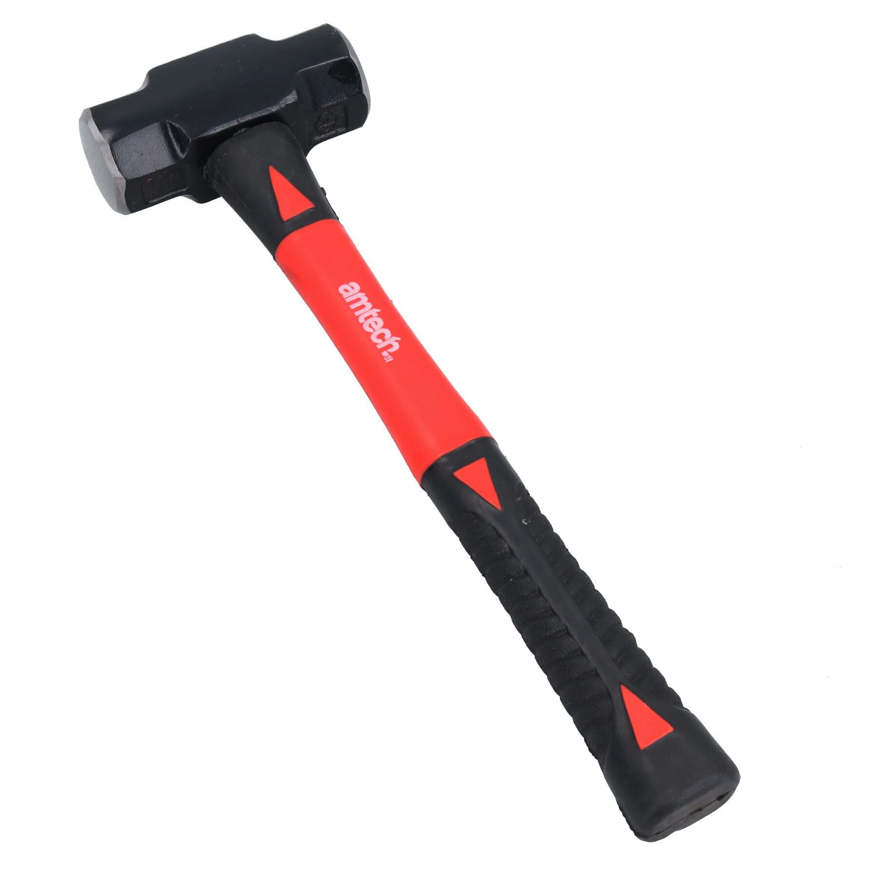 4lb 1.8kg Double Faced Sledge Lump Hammer TPR Fibreglass Rubberised ...