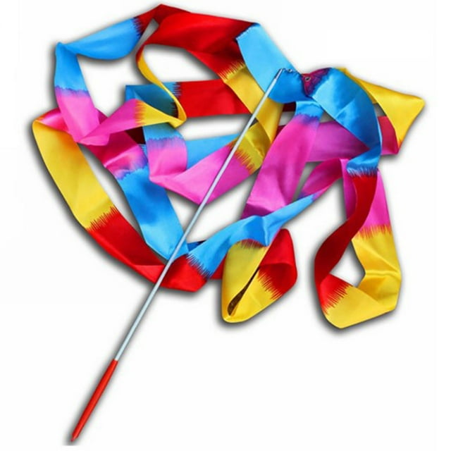 4m/13.12ft Dance Ribbons Gymnastics Ribbon Streamers Dancing Streamers ...