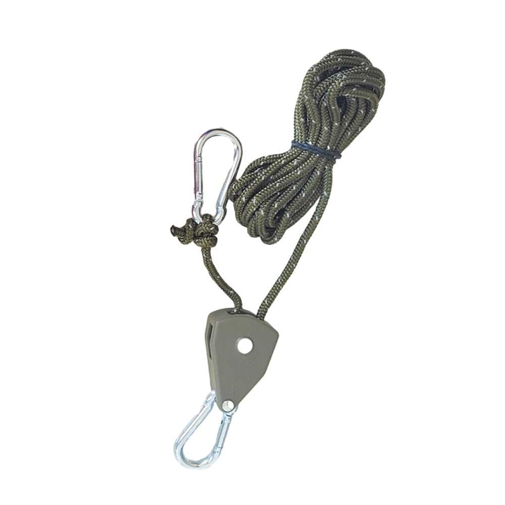 4m/5m Tent pulley Tent Wind Rope Camping Tent Rope Canopy Binding Rope ...