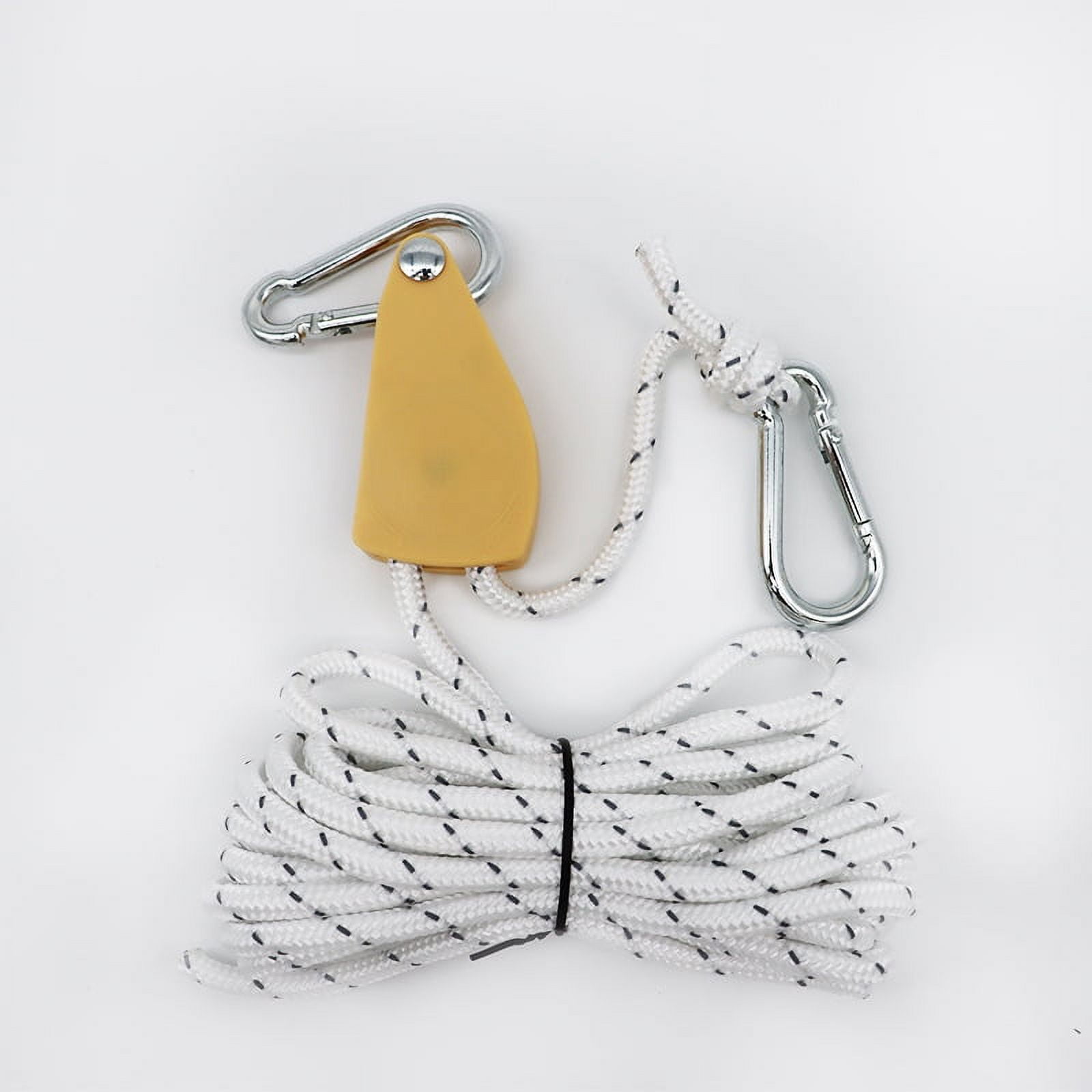 4m Length Stainless Steel Nylon Adjustable Rope Fastener Fixed Buckle ...