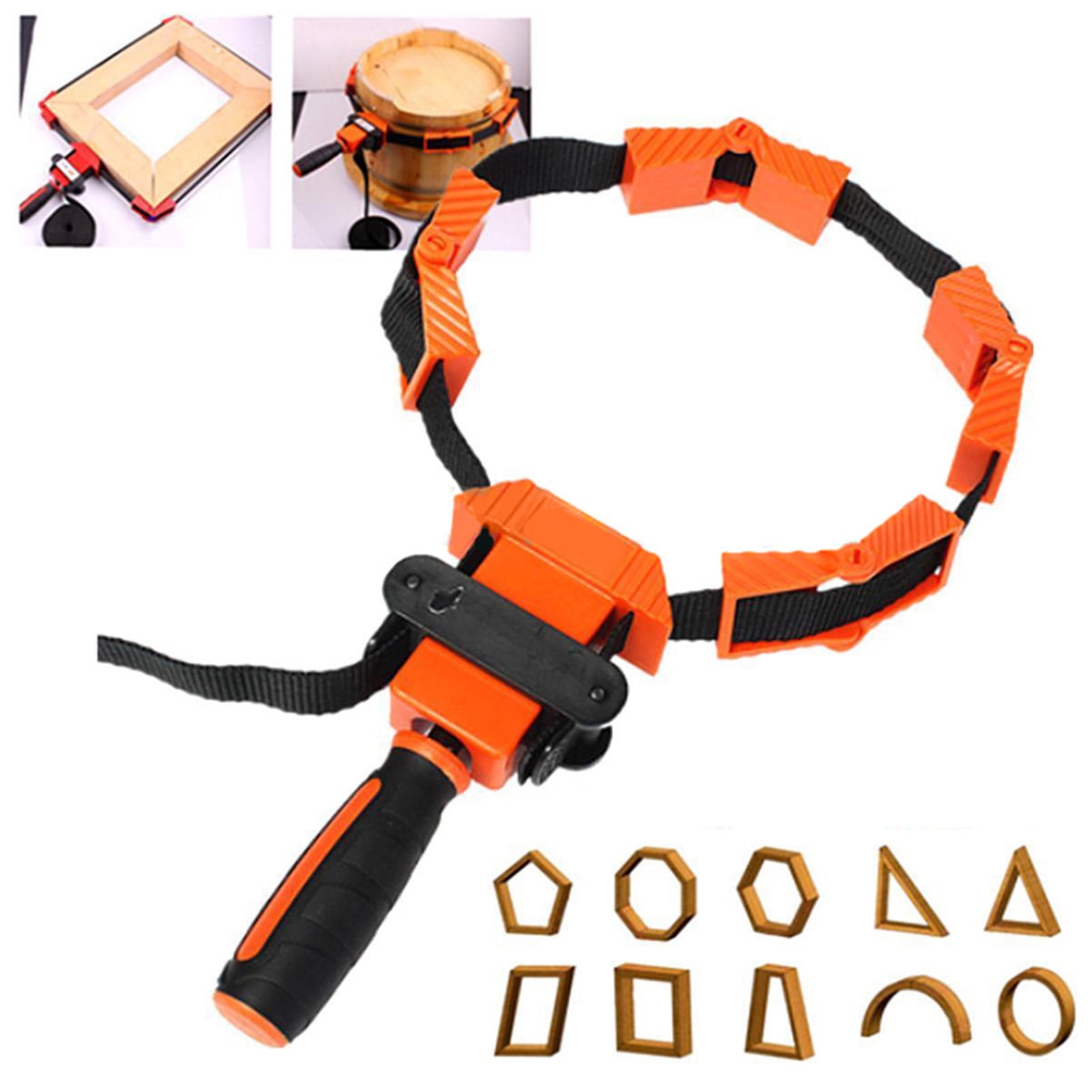 4m Nylon Band Clamp, Portable Compact Plastic Strap Clamp, Woodworking ...