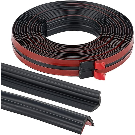 4m TPE Self-adhesive Anti-collision Strips 0.8 Inch Wide Wall Corner ...