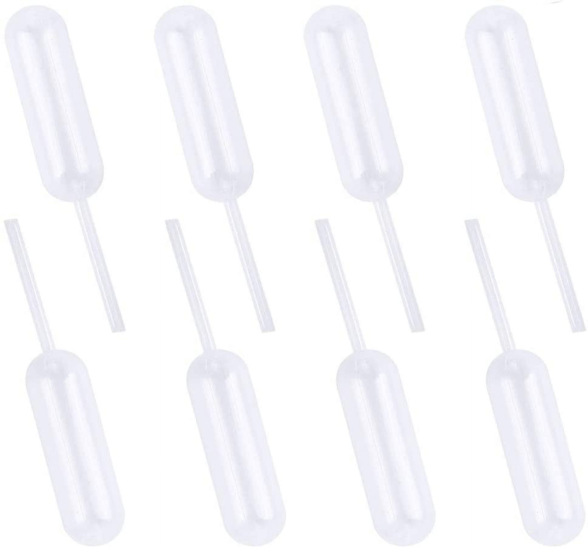 4ml Plastic Squeeze Transfer Pipettes Disposable Liquid Dripper Jam ...
