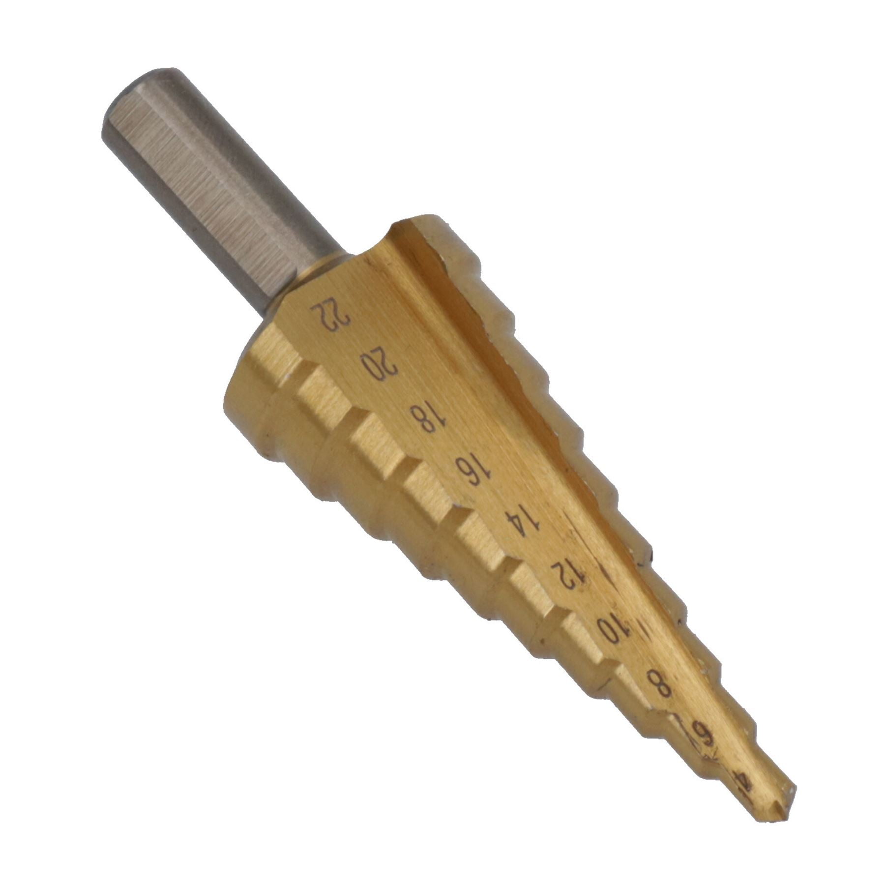 4mm - 22mm Metric Titanium - G Step Drill Cone Conical Cutter Drill ...