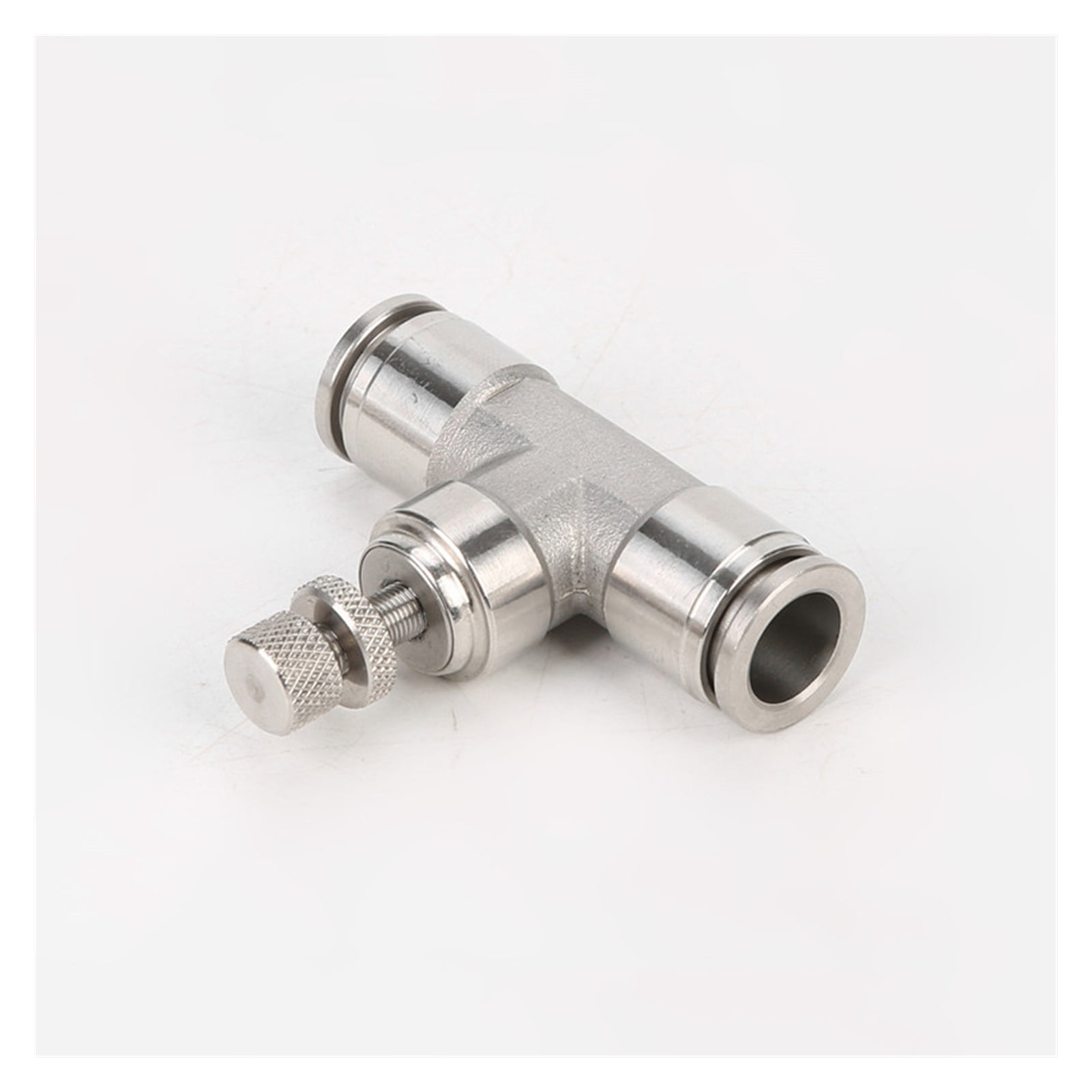 4mm 6mm 8mm 10mm 12mm 304 Stainless Steel Air Pneumatic Hand Valve Airflow Regulator Air Speed ...