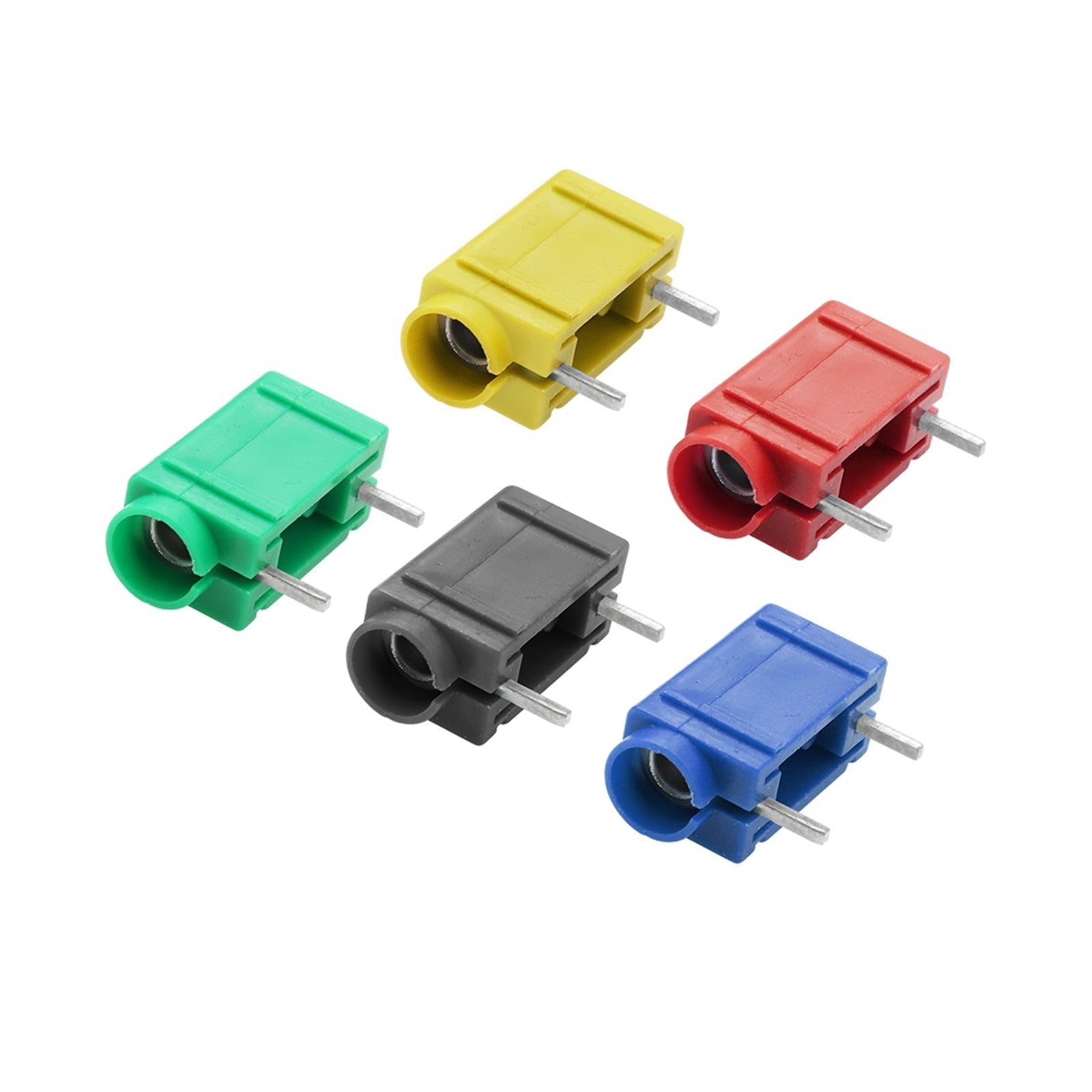 4mm Banana Female Jack PCB Mount Insulated Socket Connector - Walmart.com