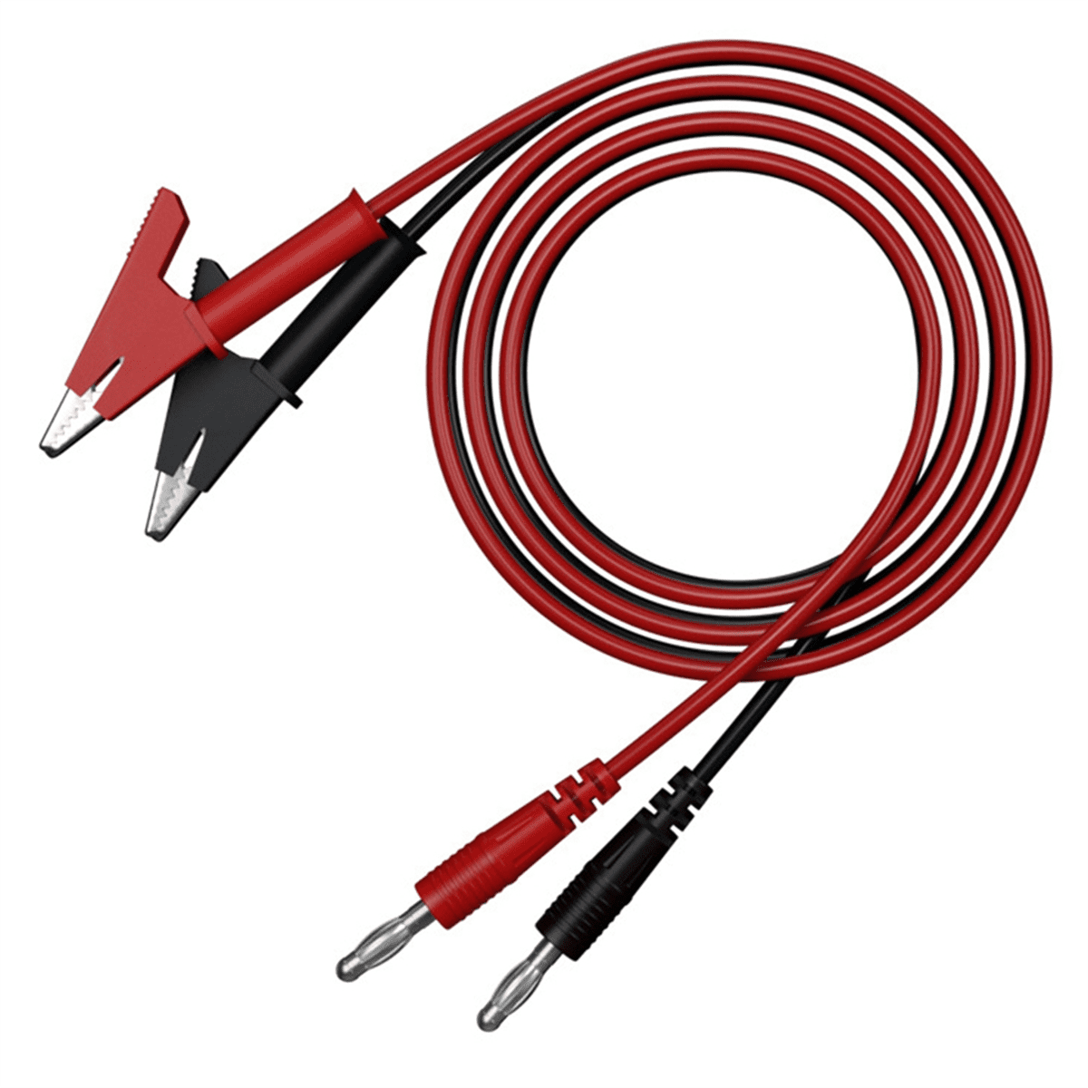 4mm Banana Plug to Alligator Clip with Pure Copper 15A High Current ...