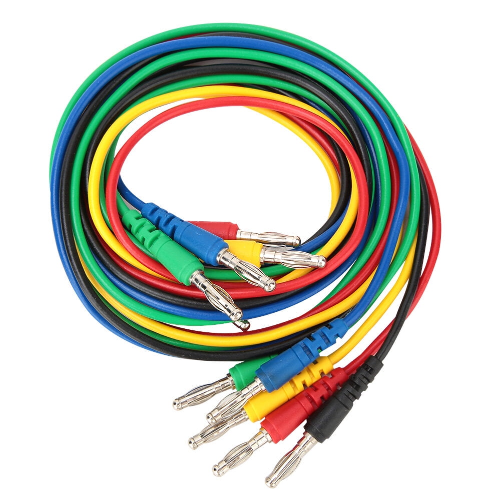 4mm Banana Plug Test Cable - Male to Male Multimeter Wire Injection ...