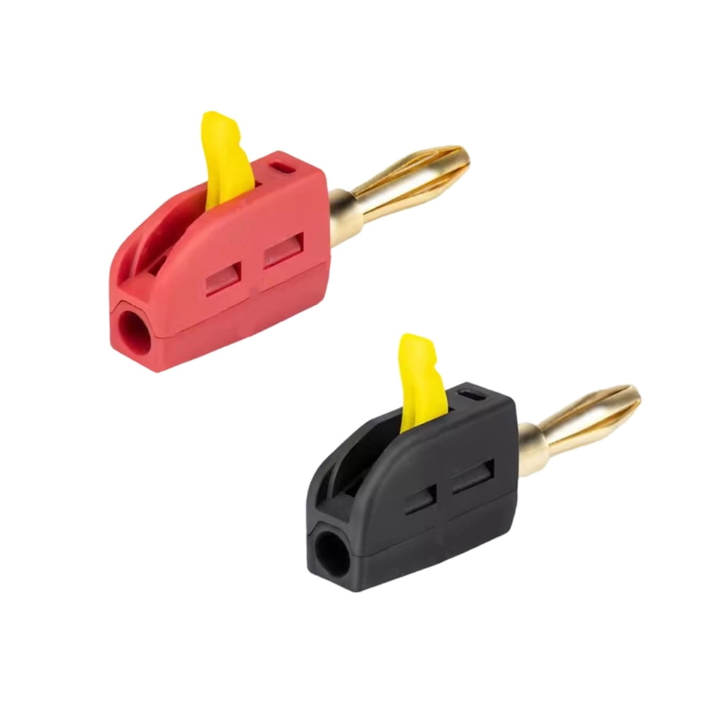 4mm Banana Plugs Connector High Current 32A Quick Connect Terminals ...