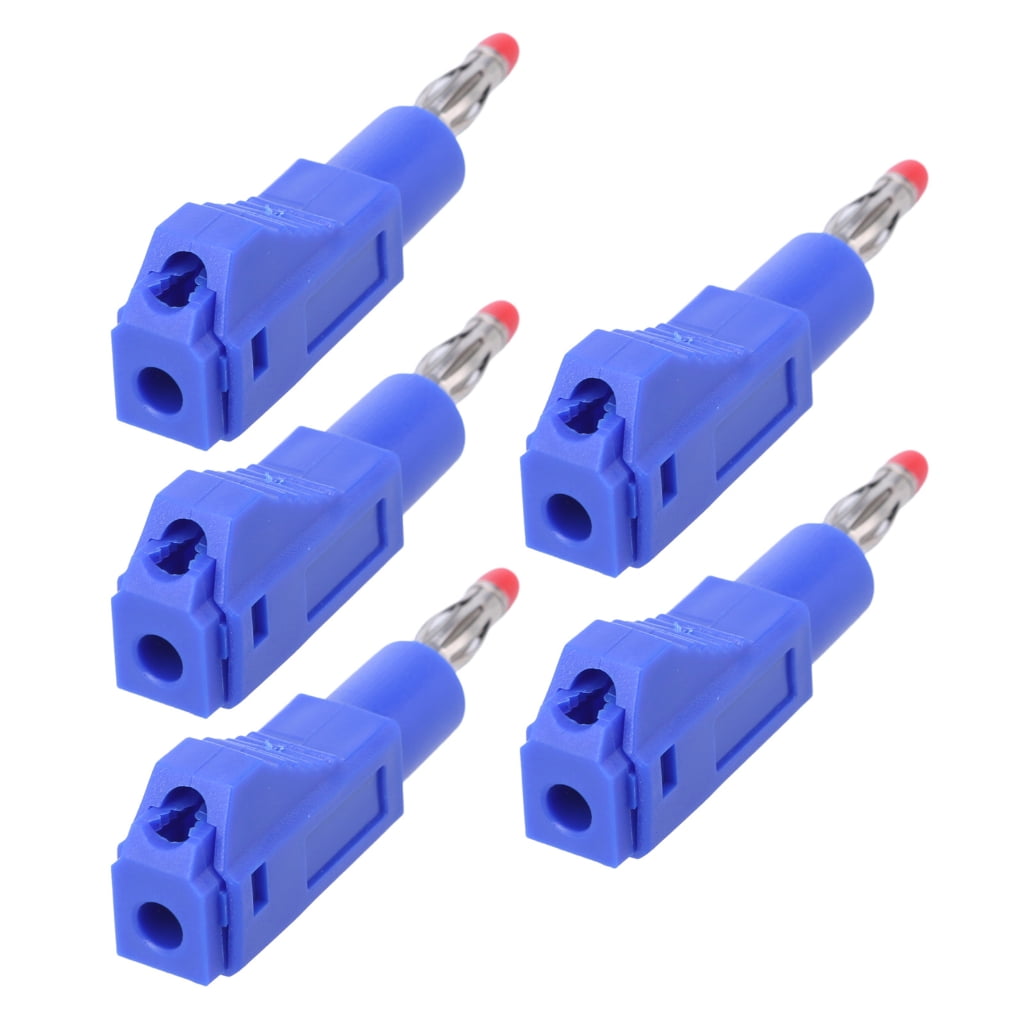 4mm Banana Plugs with Transparents Tube Test Connectors for Electronics ...