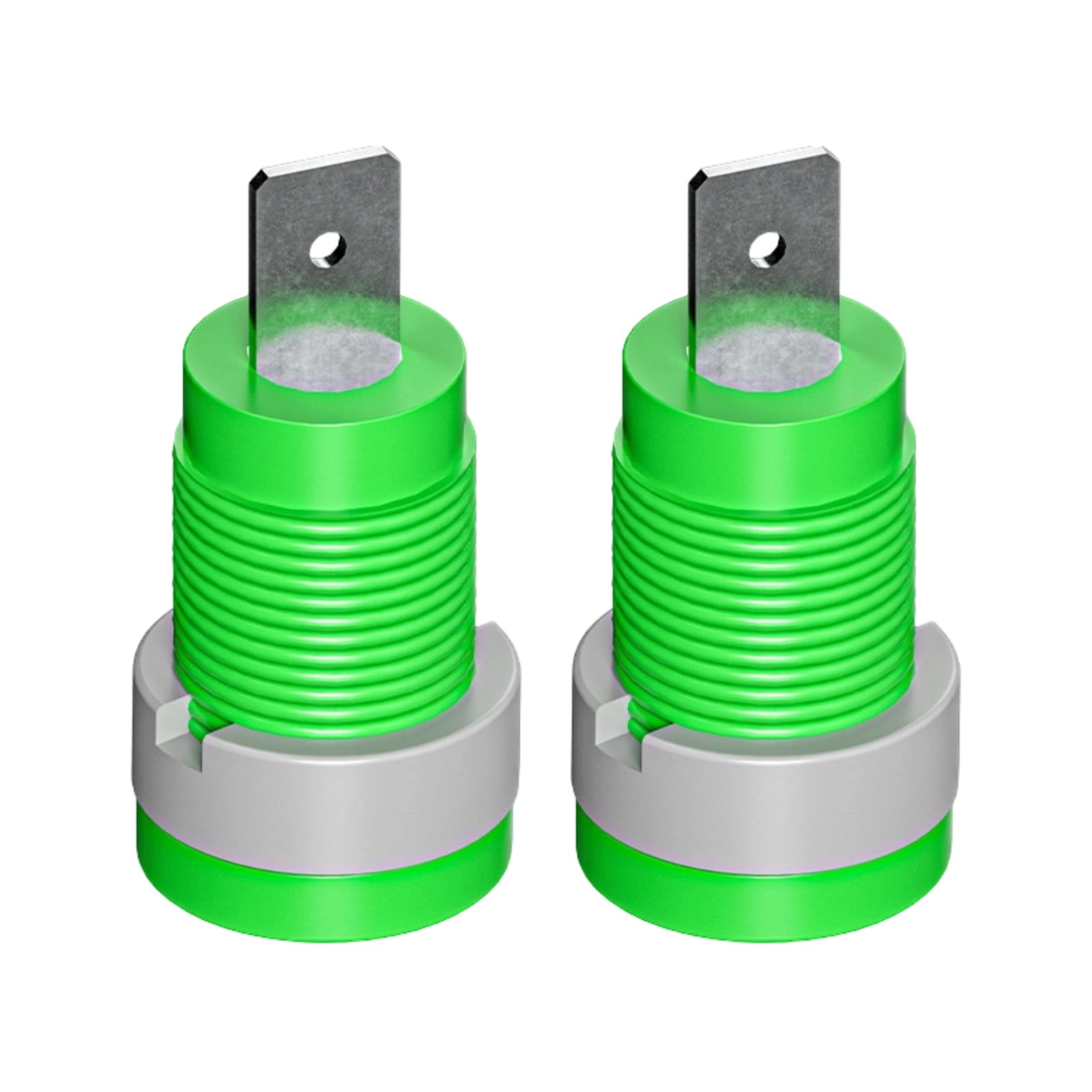 4mm Banana Port Socket Mount Binding Post Connector Adapter Panel for ...