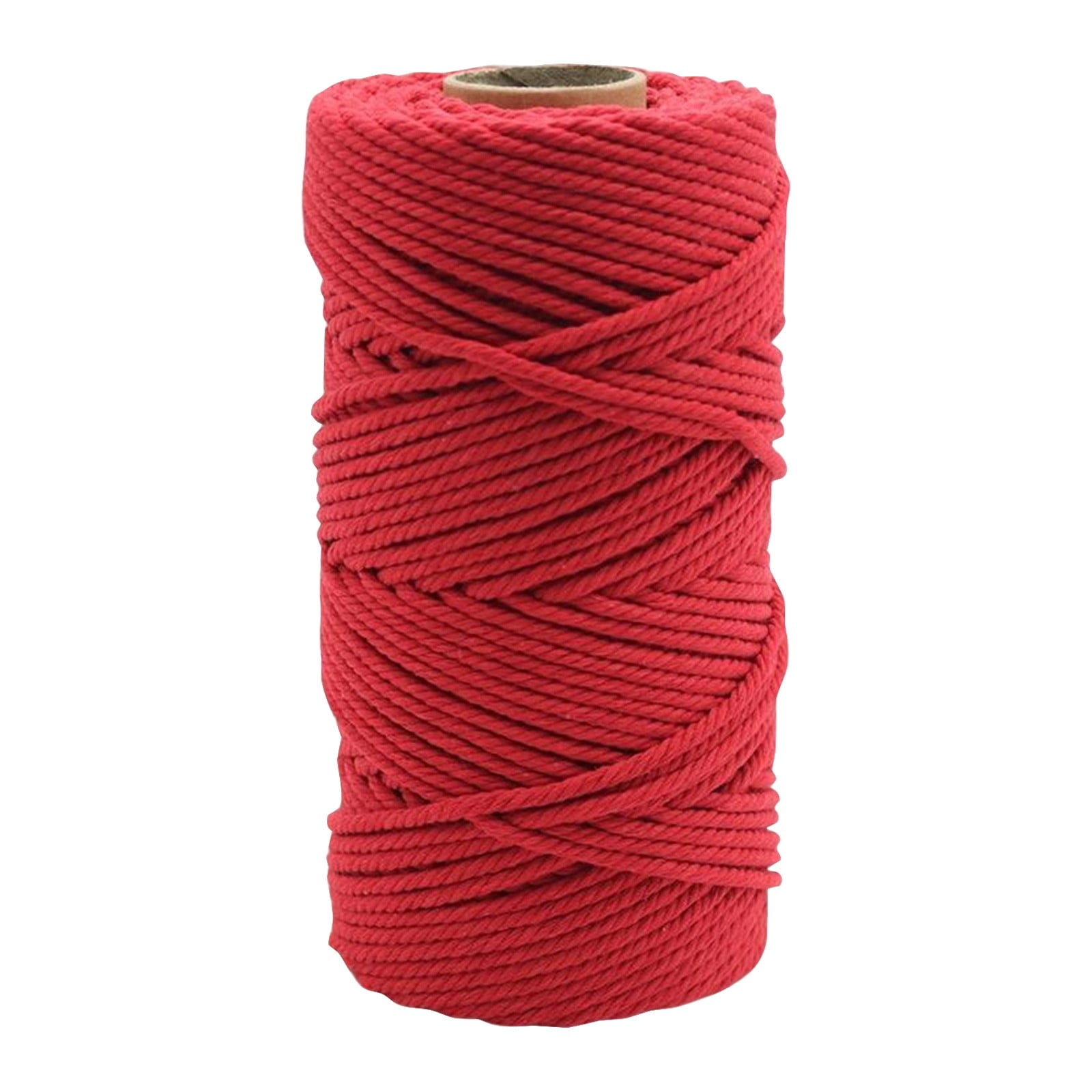 4mm Colored Cotton Rope for DIY Handwoven Tapestry, 328 Feet (100 ...