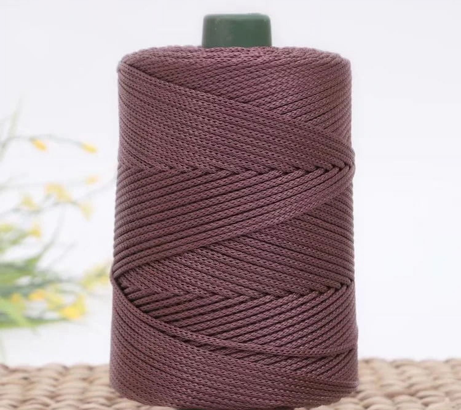 4mm Colored Ice Silk Cord Twisted Woven Rope Hollow Thread Craft ...