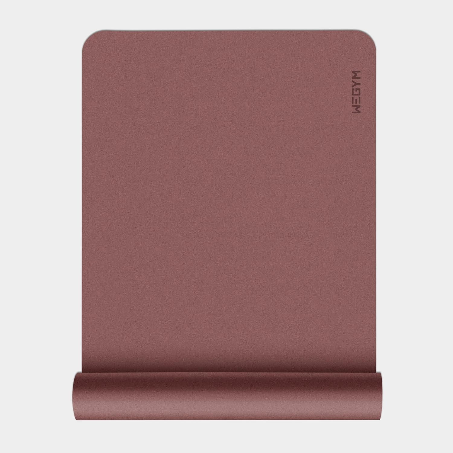 4mm Cushioned Yoga Mat with Anti-Slip Polyurethane Suede Surface and ...