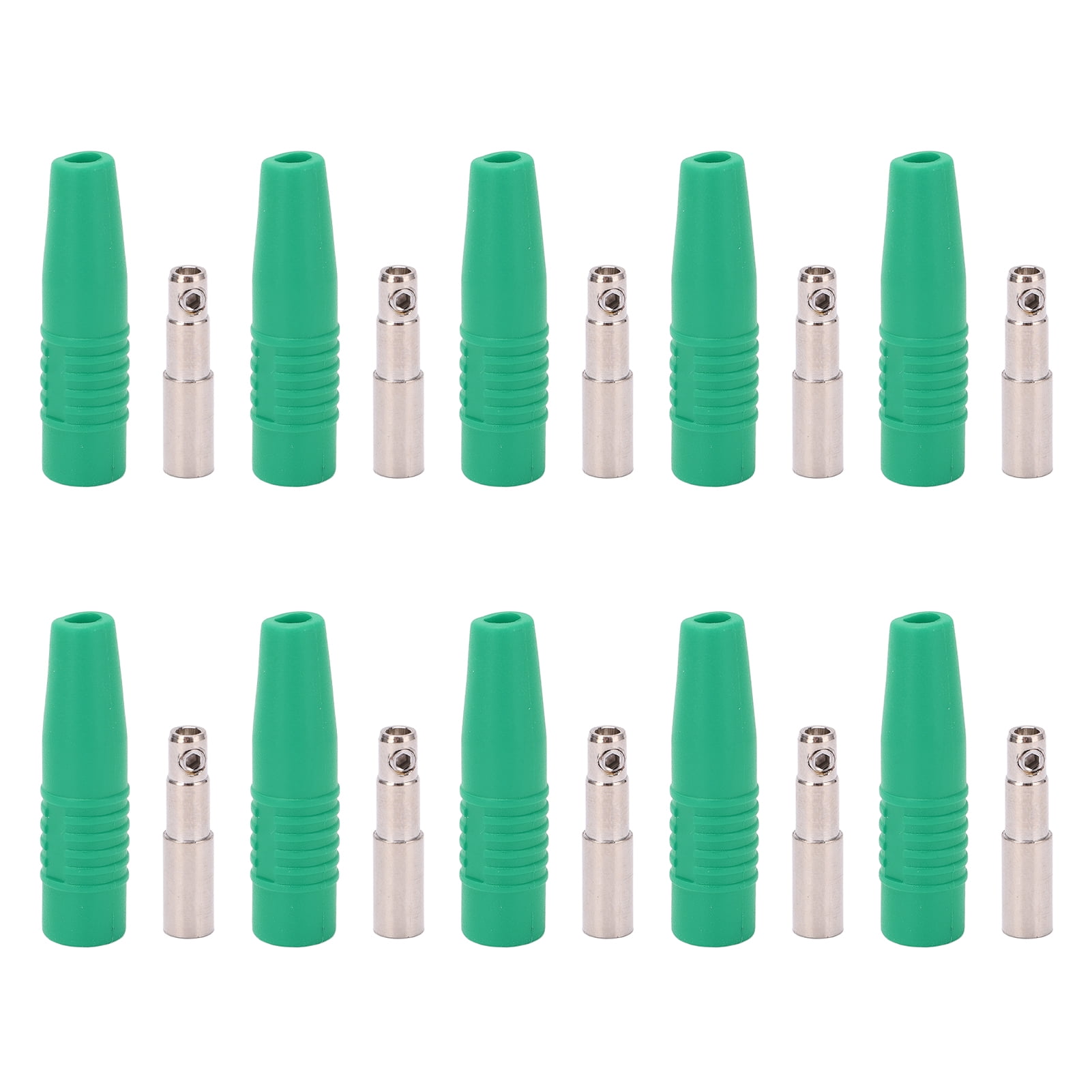 4mm Female Banana Plug Pure Copper Nickel Plated Bullet Banana ...