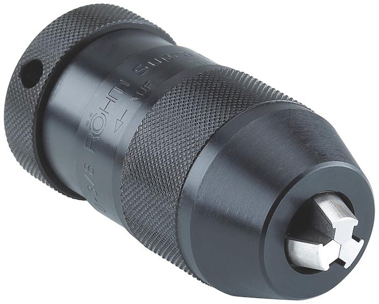 4mm Keyless SUPRA-I, Size 4 Heavy Industrial Version Rapid Drill Chuck, 0mm - 4mm Clamping ...